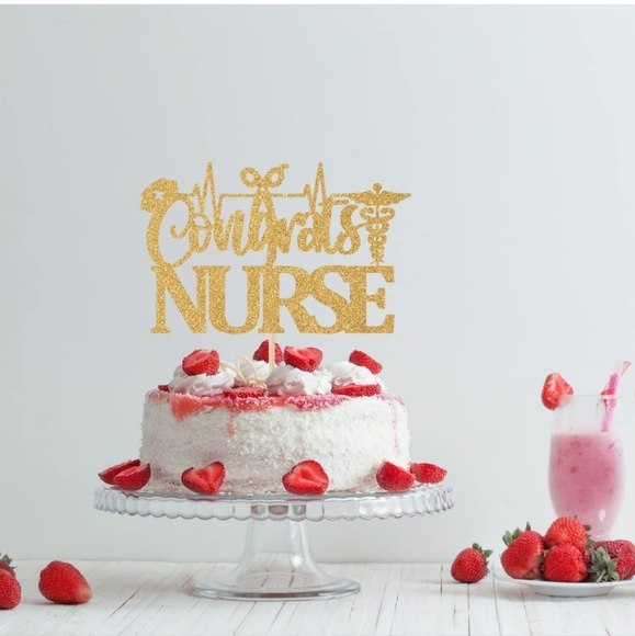 Party Supplies | New Nurse Cake Topper | Poshmark